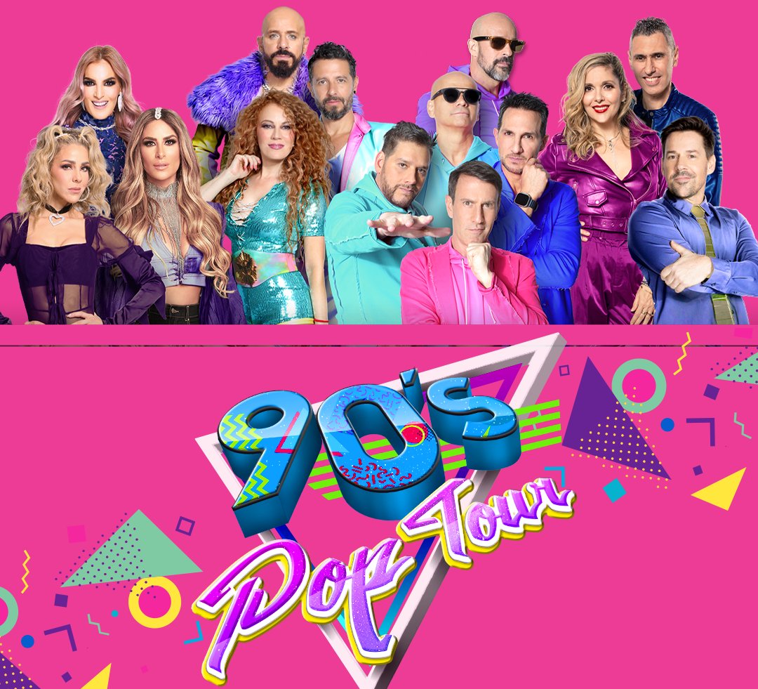 Con El Simbolo, The Sacados y Magneto: El 90’s Pop Tour llega por ...